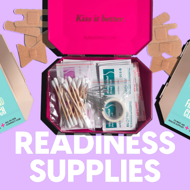 First-Aid Kit for Women's Emergency Self Defense