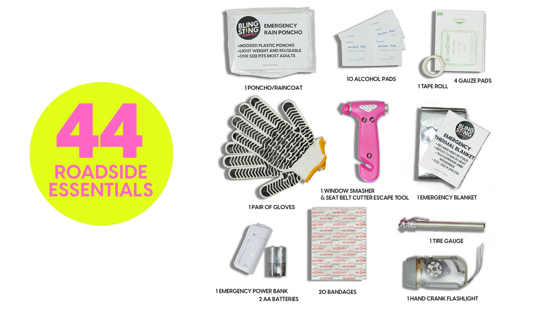 First-Aid Kit for Women's Emergency Self Defense